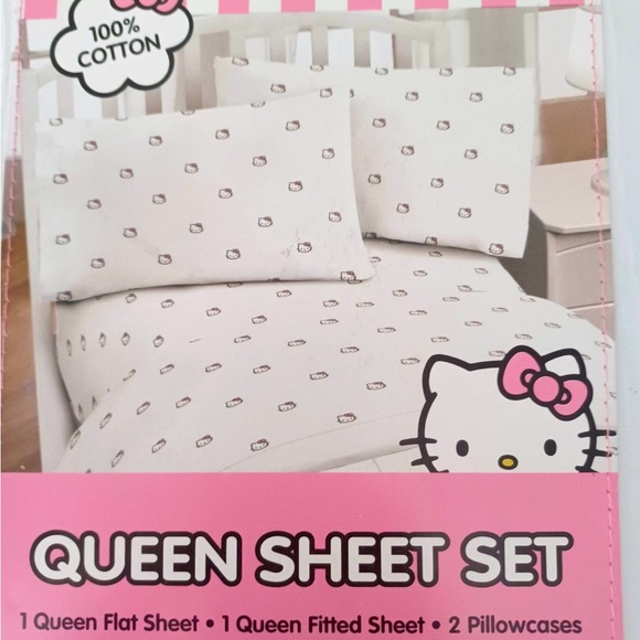 Hello Kitty | Bedding | Queen Hello Kitty Sheets | Poshmark